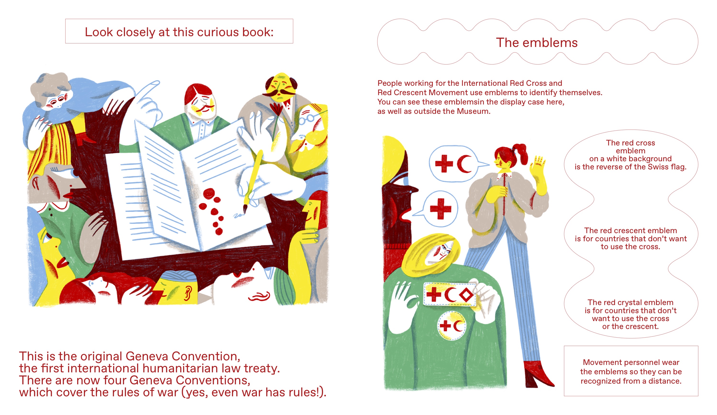 International Red Cross and Red Crescent Museum – Alice Piaggio Illustrator